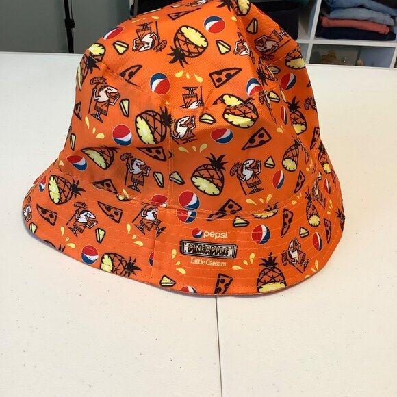 Accessories | Little Caesars X Pepsi Reversible Bucket Hat Limited ...